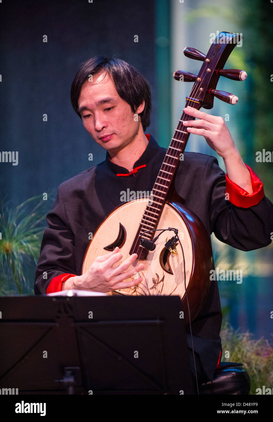Chinese musician perform during the Chinese New Year celebrations in ...