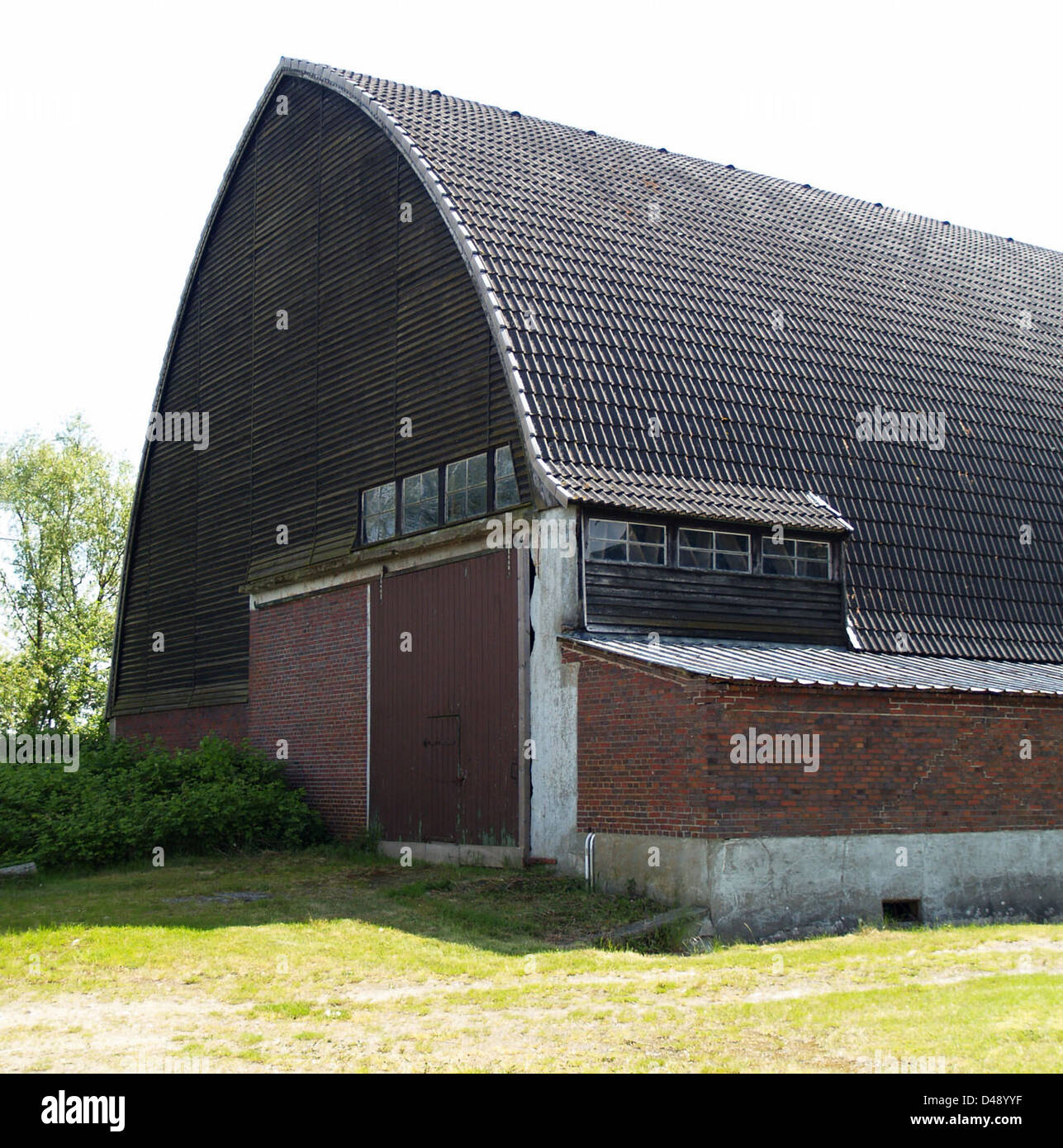 Hugo Haring's design for Gut Garkau in Germany, built between 1923 and ...