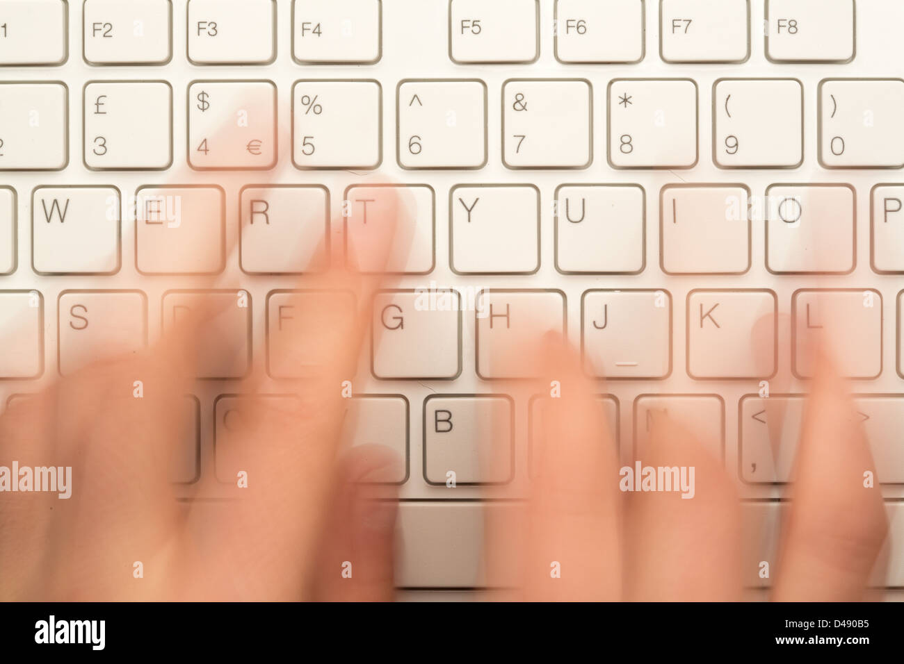 Typing speed hi-res stock photography and images - Alamy