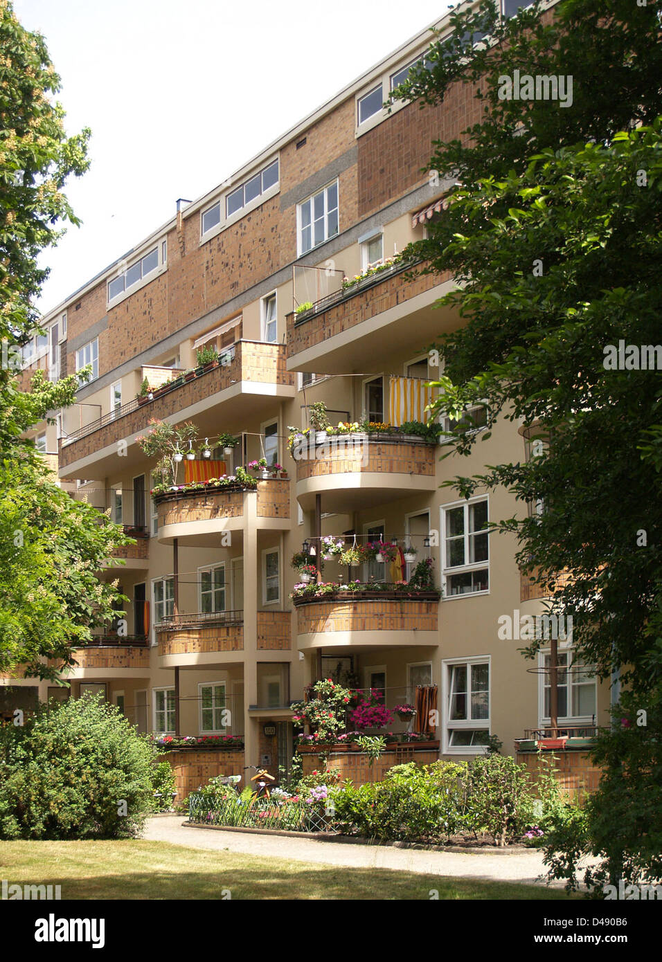 hugo häring, siemensstadt housing, 1929 Stock Photo - Alamy