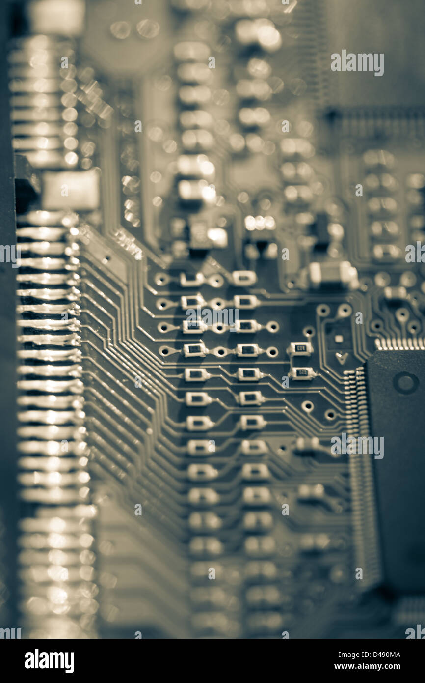 Pcb close up hi-res stock photography and images - Alamy