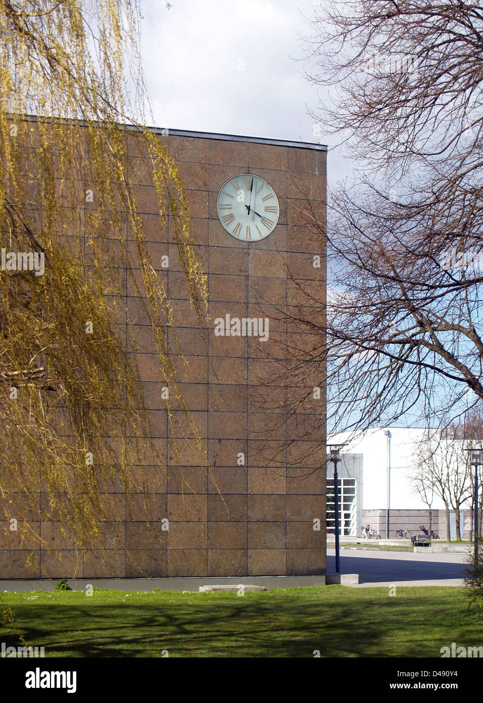 Rødovre Town Hall in Denmark, designed by Arne Jacobsen between 1952 ...