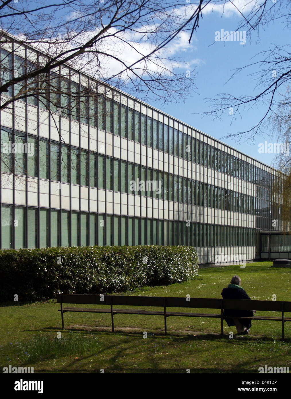 Arne Jacobsen's Rødovre Town Hall (1952-1956) is an example of ...