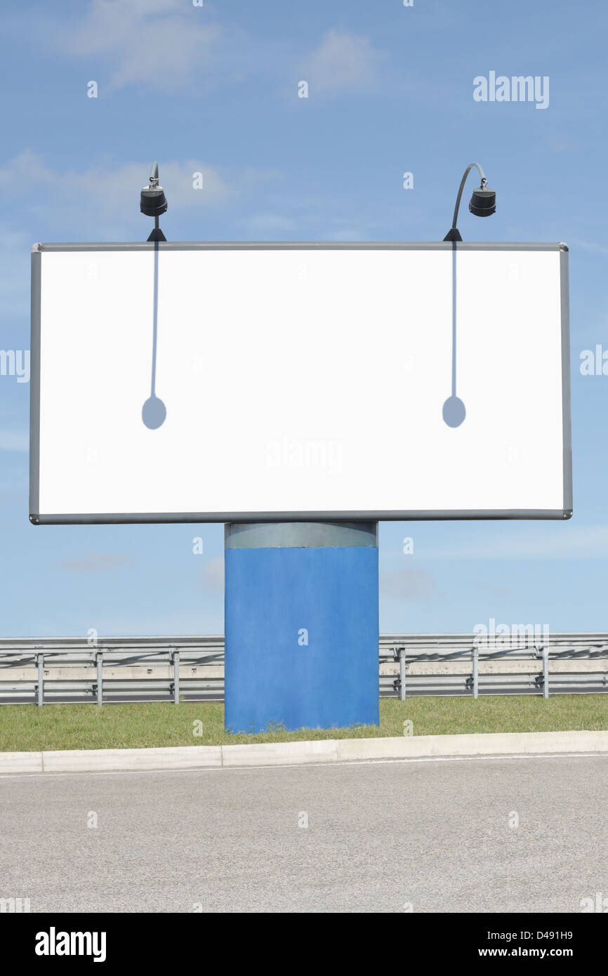 Advertising billboard sign Stock Photo - Alamy