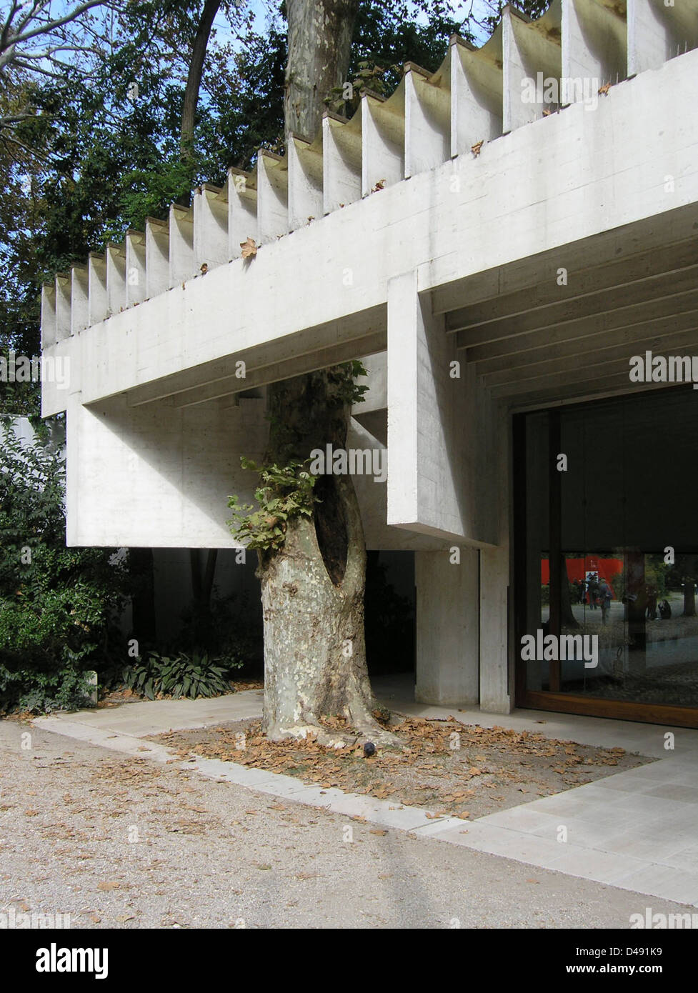 The Nordic Pavilion, designed by Sverre Fehn, was constructed for the ...