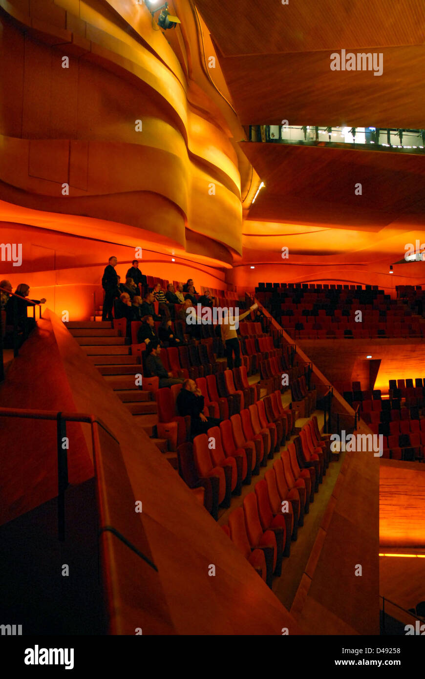 The Danish Radio Concert Hall, designed by Jean Nouvel between 2002 and ...