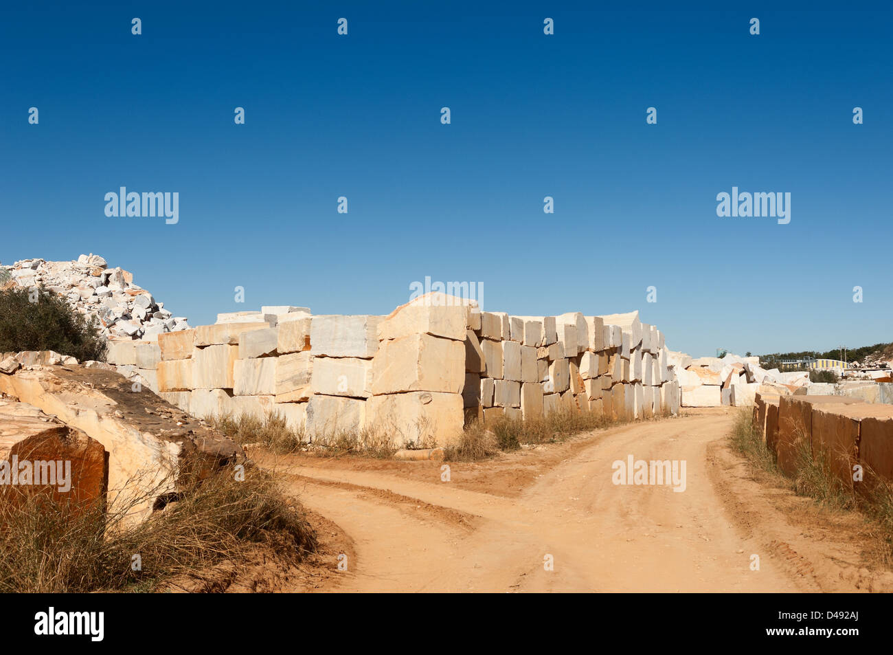 White marble road hi-res stock photography and images - Alamy