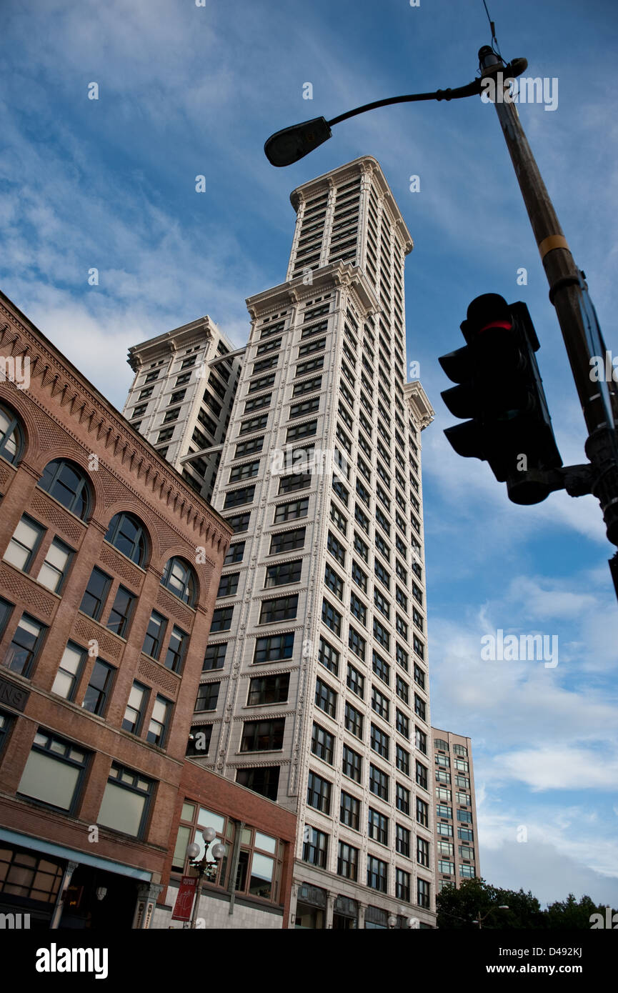 Seattle, USA, Smith Tower Stock Photo - Alamy