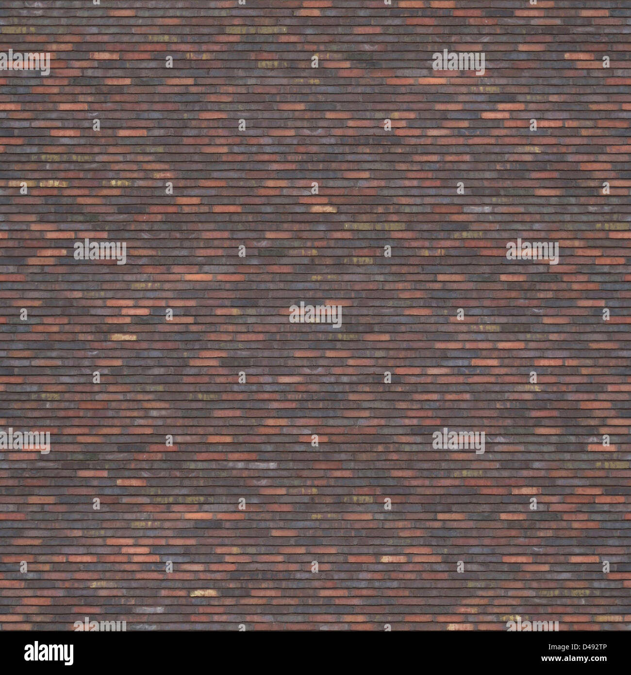 This 3D model texture depicts coal-fired red brick in a modern ...