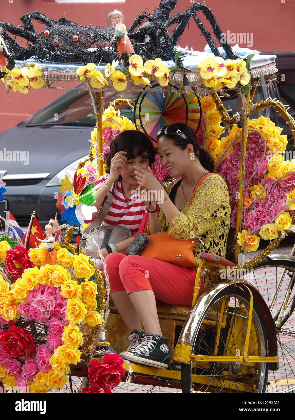 Melaka trishaw ride hi-res stock photography and images - Alamy