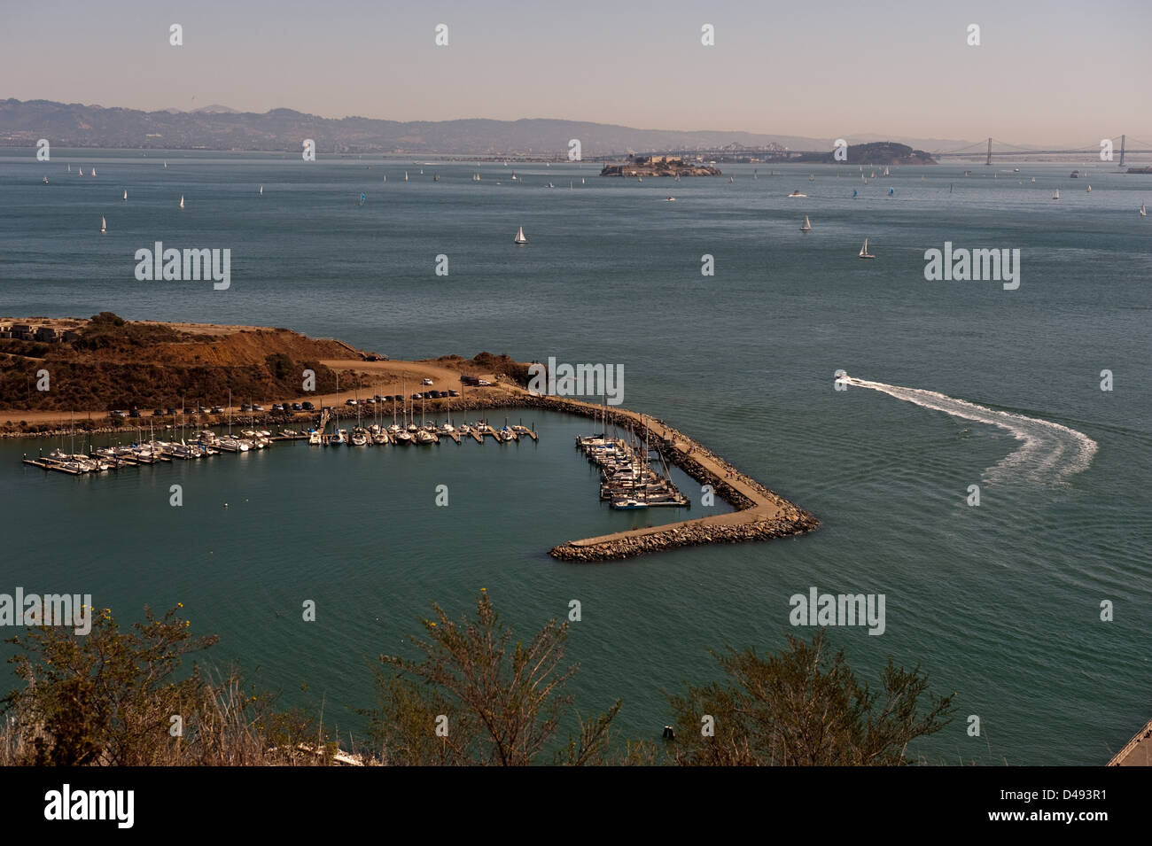 Sausalito, CA, view over the bay of San Francisco Stock Photo - Alamy
