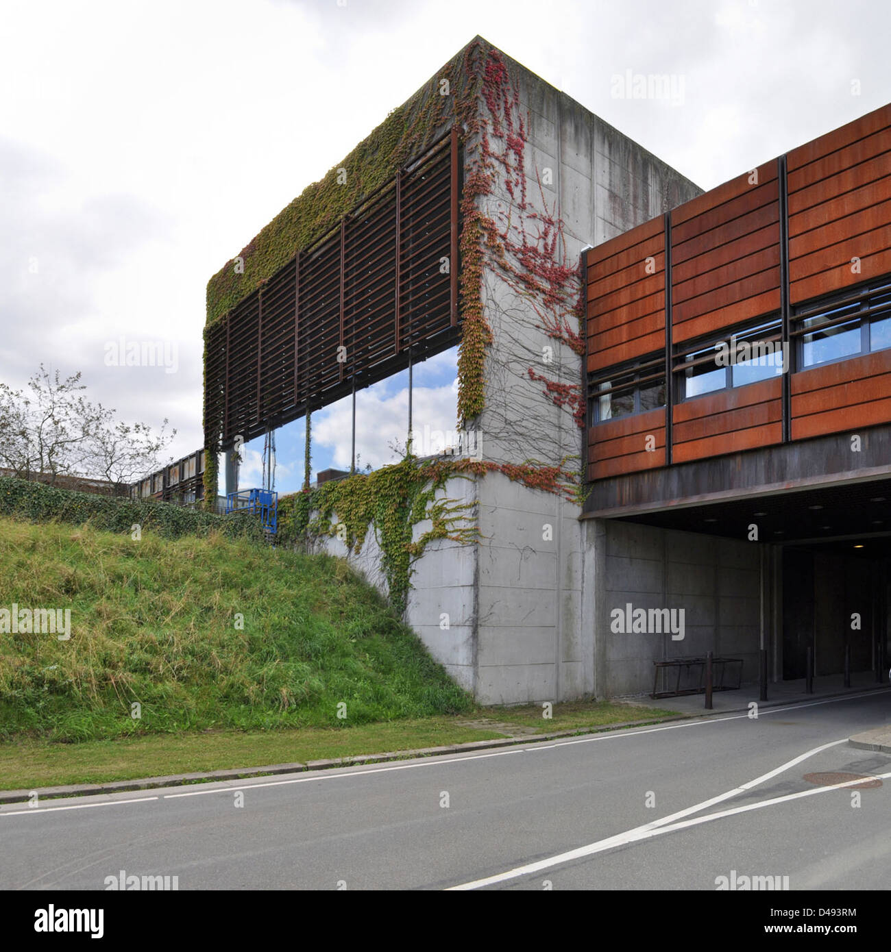 The Odense University building, designed by Knud Holscher and KHR ...