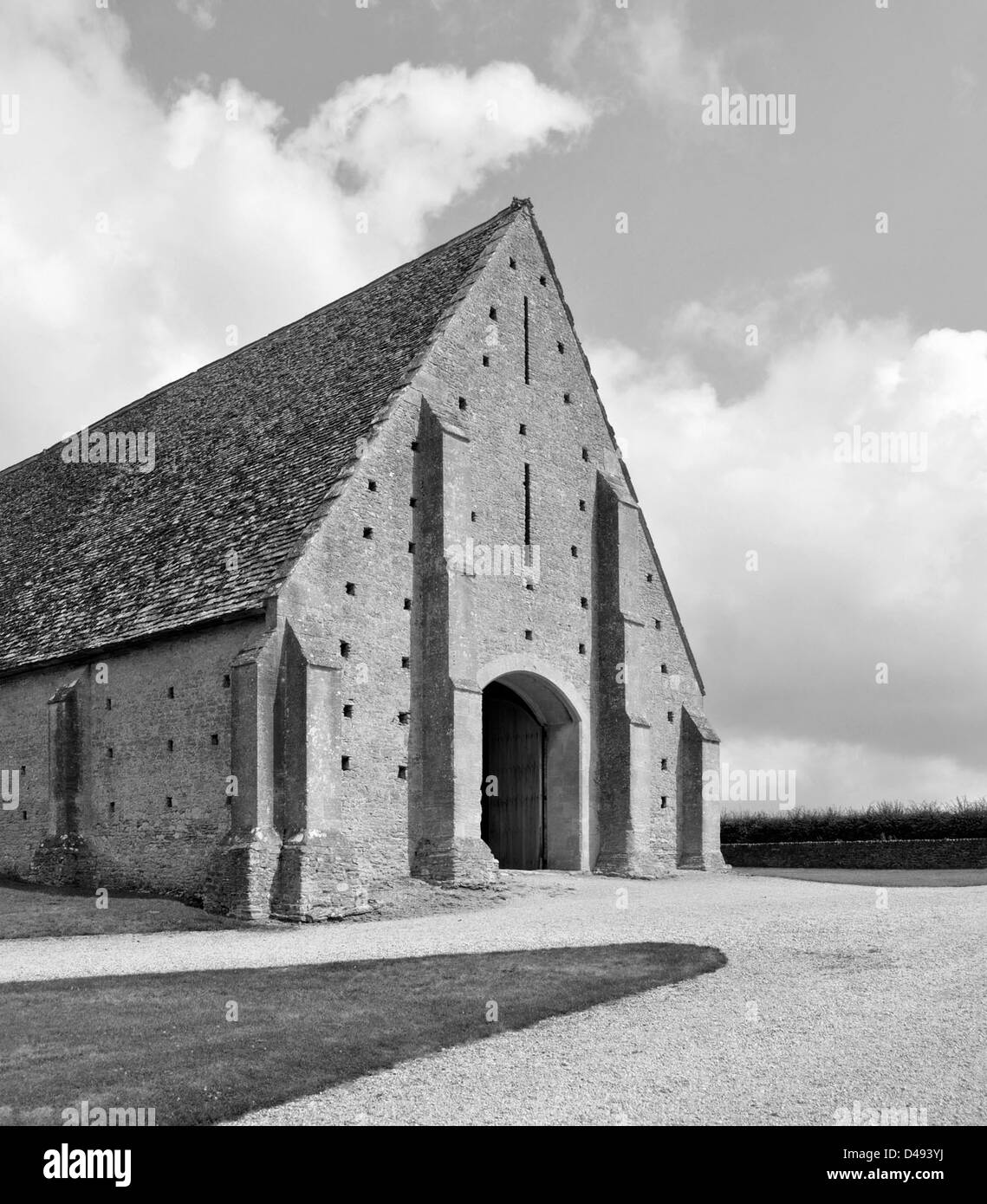 Gothic barn Black and White Stock Photos & Images - Alamy