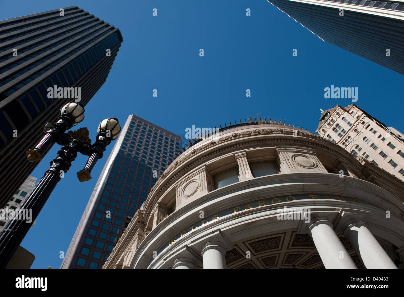 San Francisco, USA, rotunda of Wells Fargo Bank Stock Photo - Alamy
