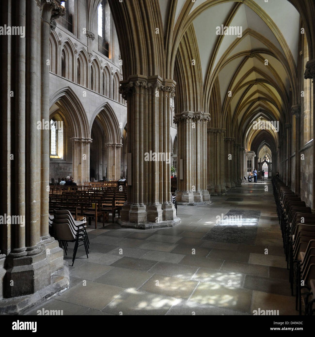 Wells Cathedral, located in Somerset, England, is a remarkable example ...