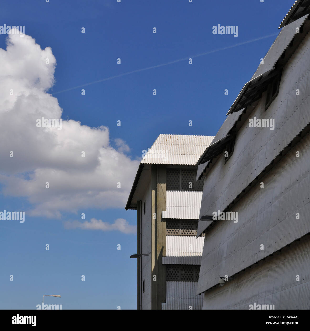 The Amager Koblingsstation, designed by Hans Chr. Hansen between 1966 ...