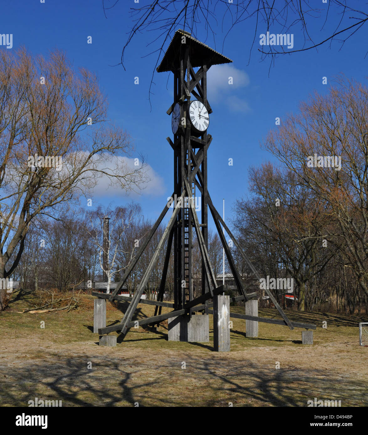 hans chr. hansen, clock tower, ringbo nursing home, bagsværd ...