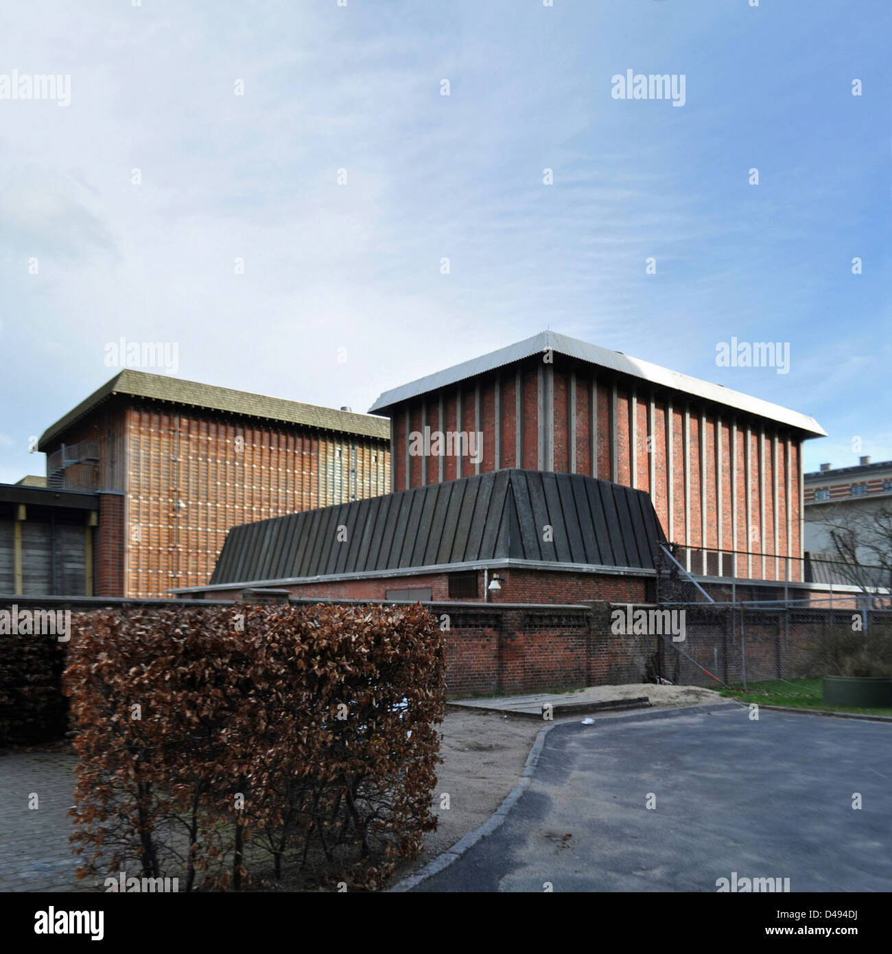 Hans Chr. Hansen's design for the Nyborggade Transformer building in ...