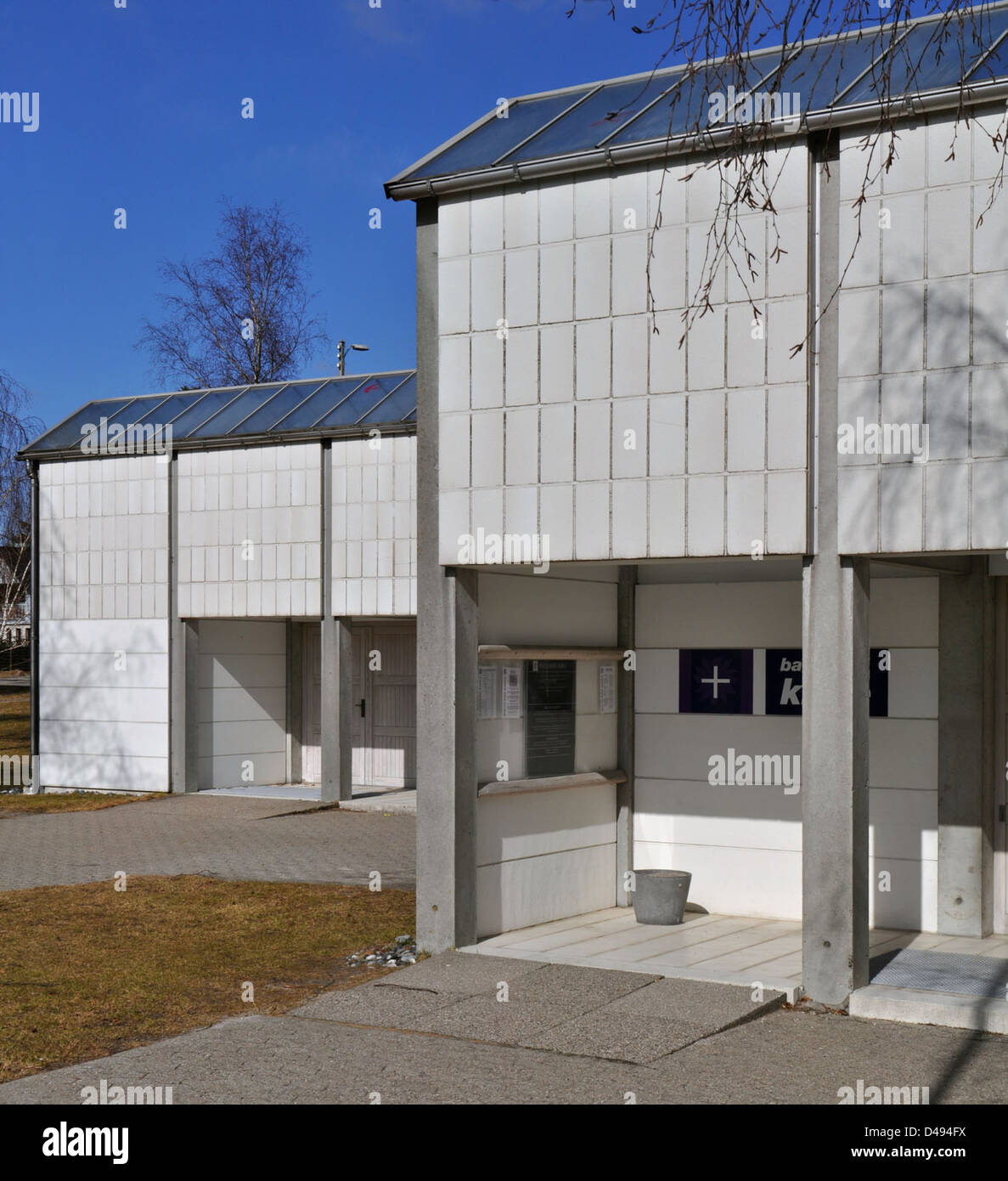 Bagsvaerd church jorn utzon hi-res stock photography and images - Alamy