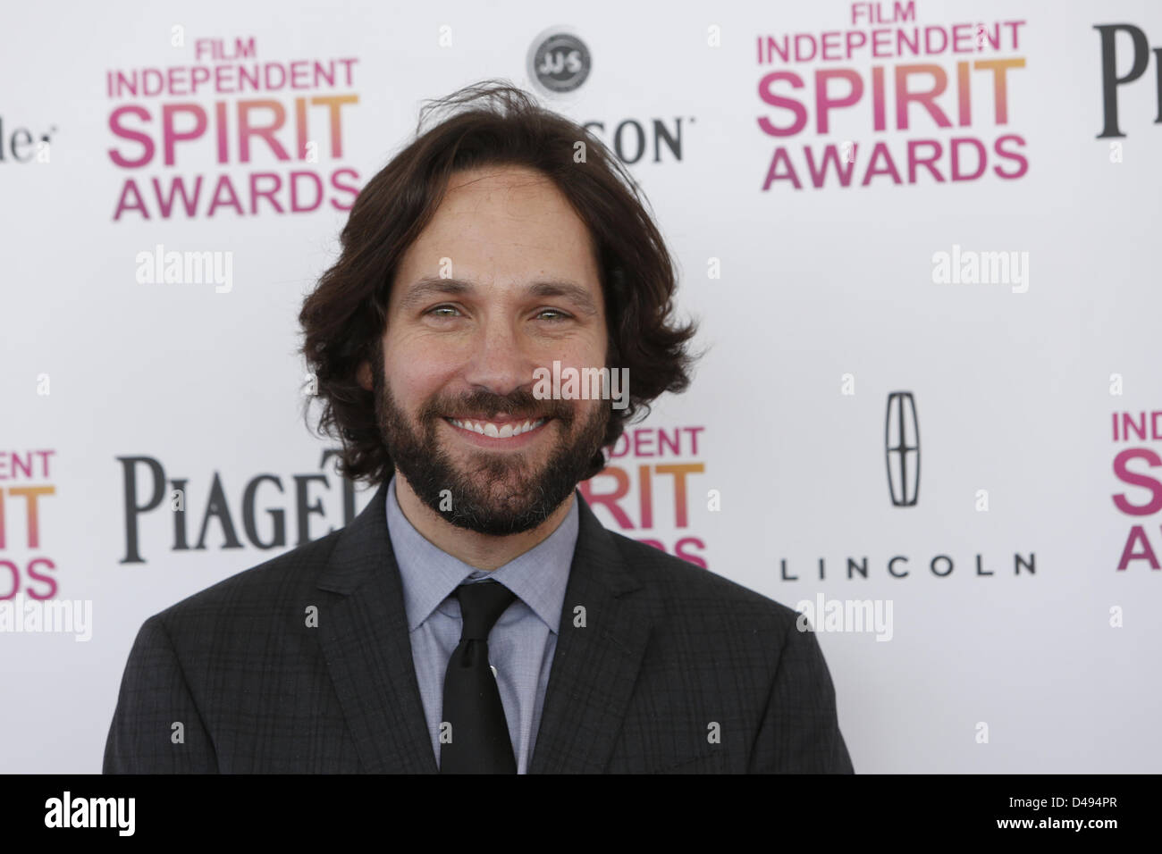 Feb. 23, 2013 - Santa Monica, California, U.S. - Paul Rudd arrives at ...