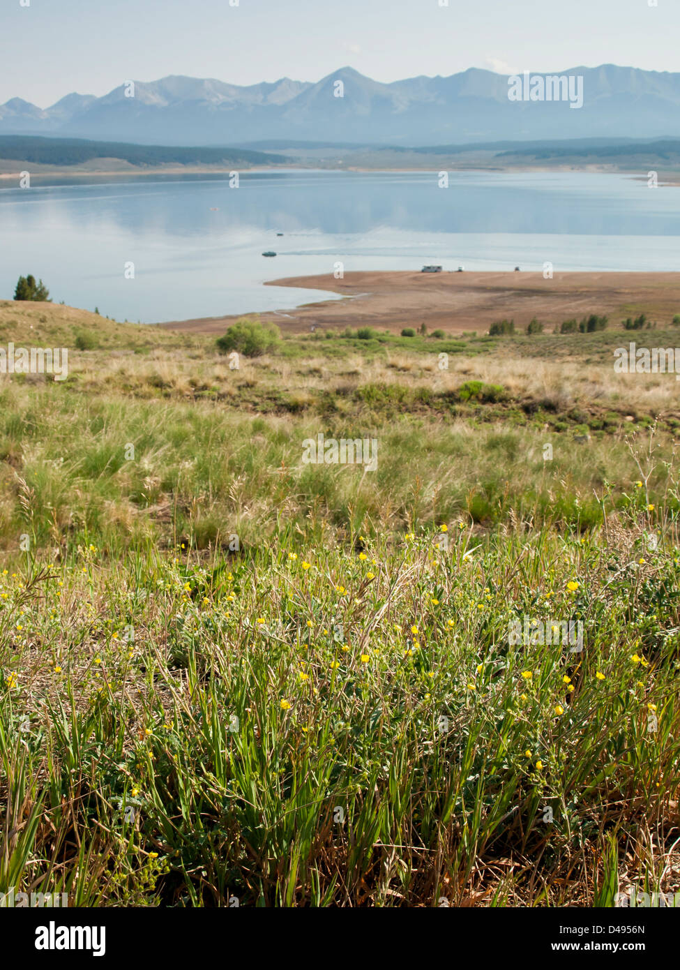 The Taylor Park Reservoir is a body of water created by the Taylor Park ...