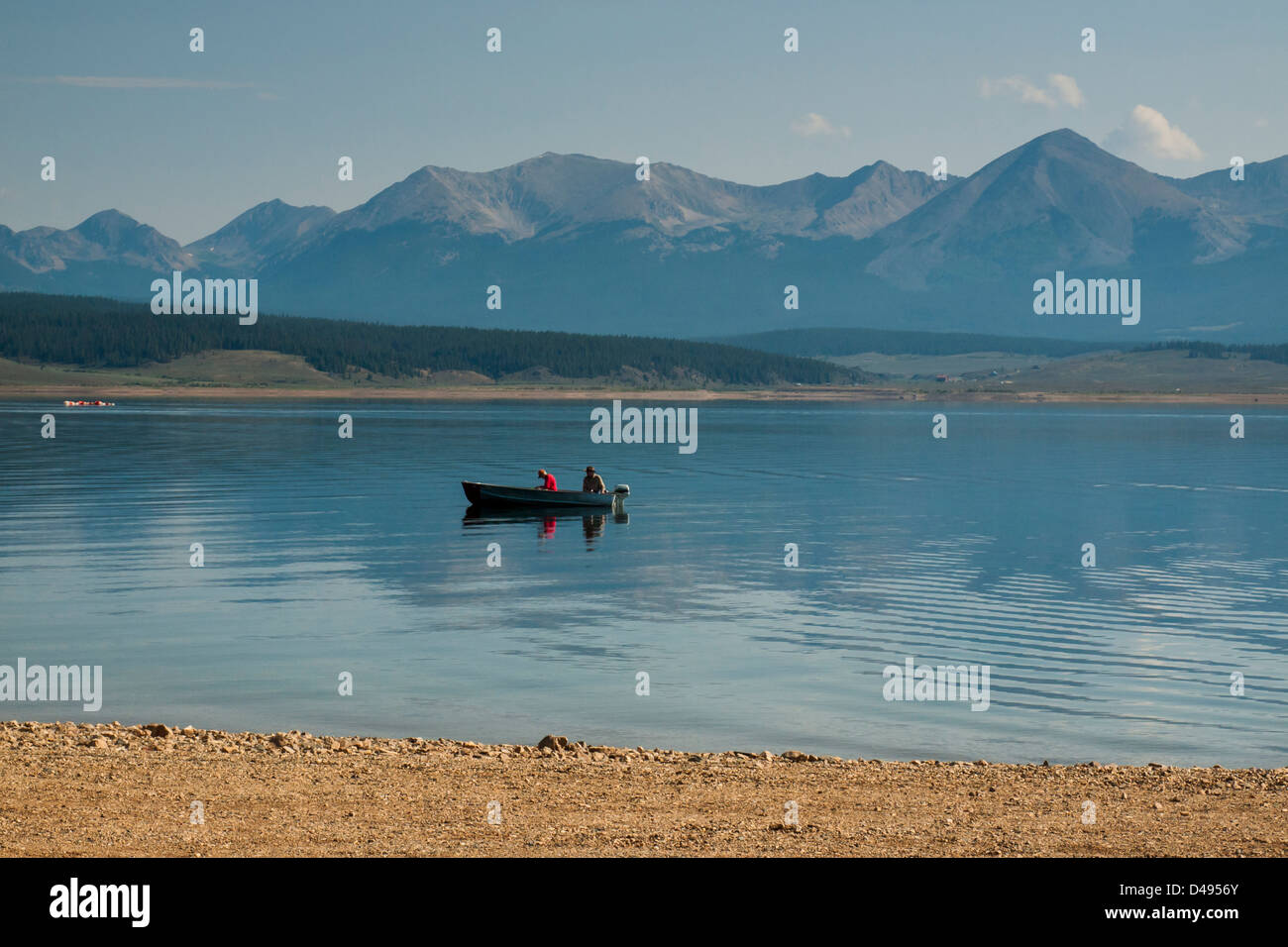 The Taylor Park Reservoir is a body of water created by the Taylor Park ...