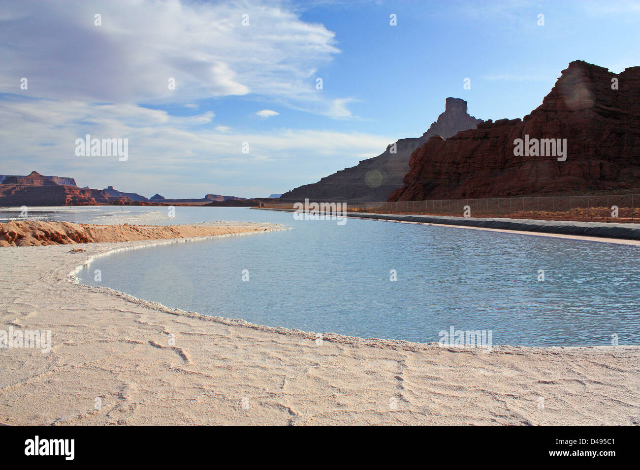 Potash Intrepid mine near Moab, Utah, United States Stock Photo - Alamy