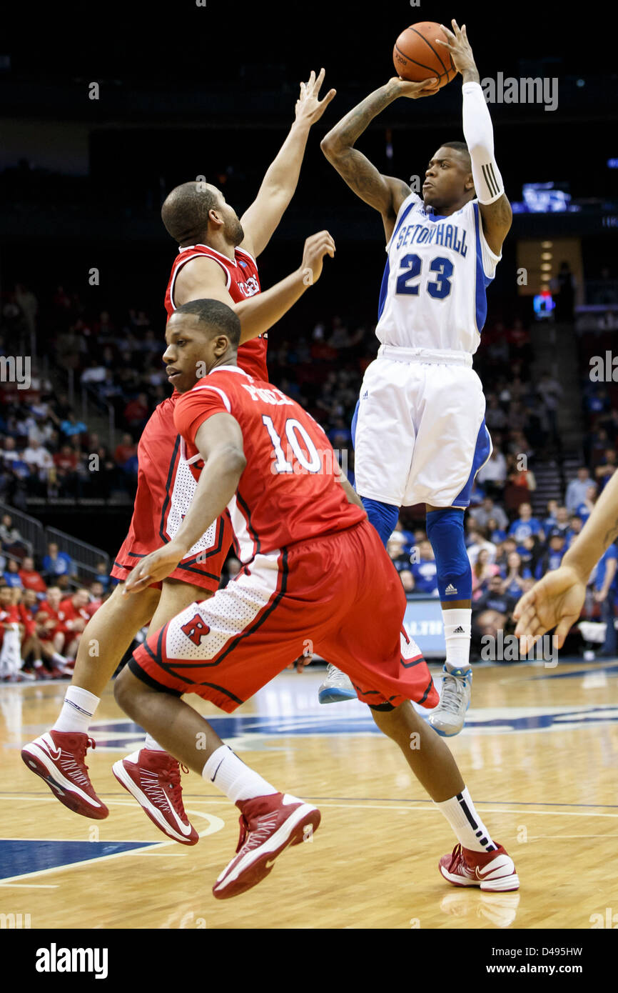 March 8, 2013: Seton Hall Pirates guard/forward Fuquan Edwin (23 ...