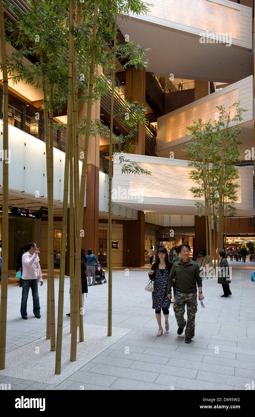 Galleria mall atrium at Tokyo Midtown shopping, hotel and residential ...