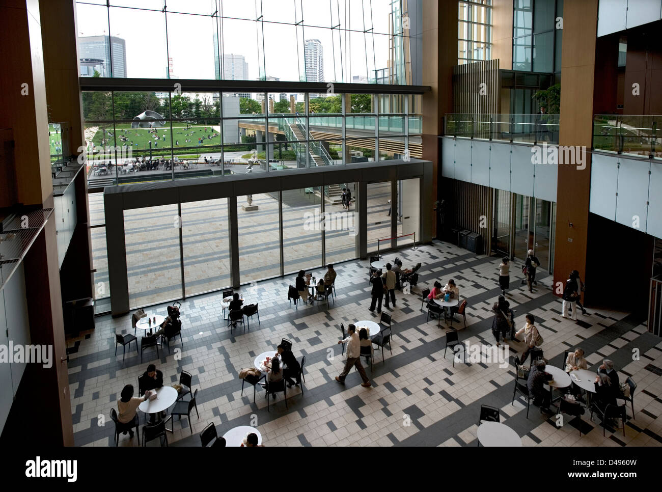 Galleria mall atrium at Tokyo Midtown shopping, hotel and residential ...