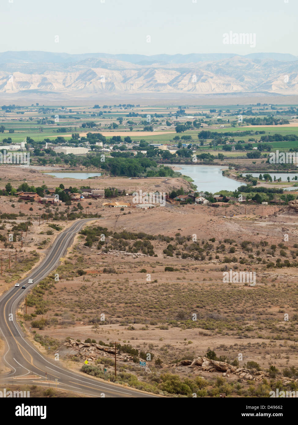 Panorama of Grand Junction, Colorado Stock Photo - Alamy