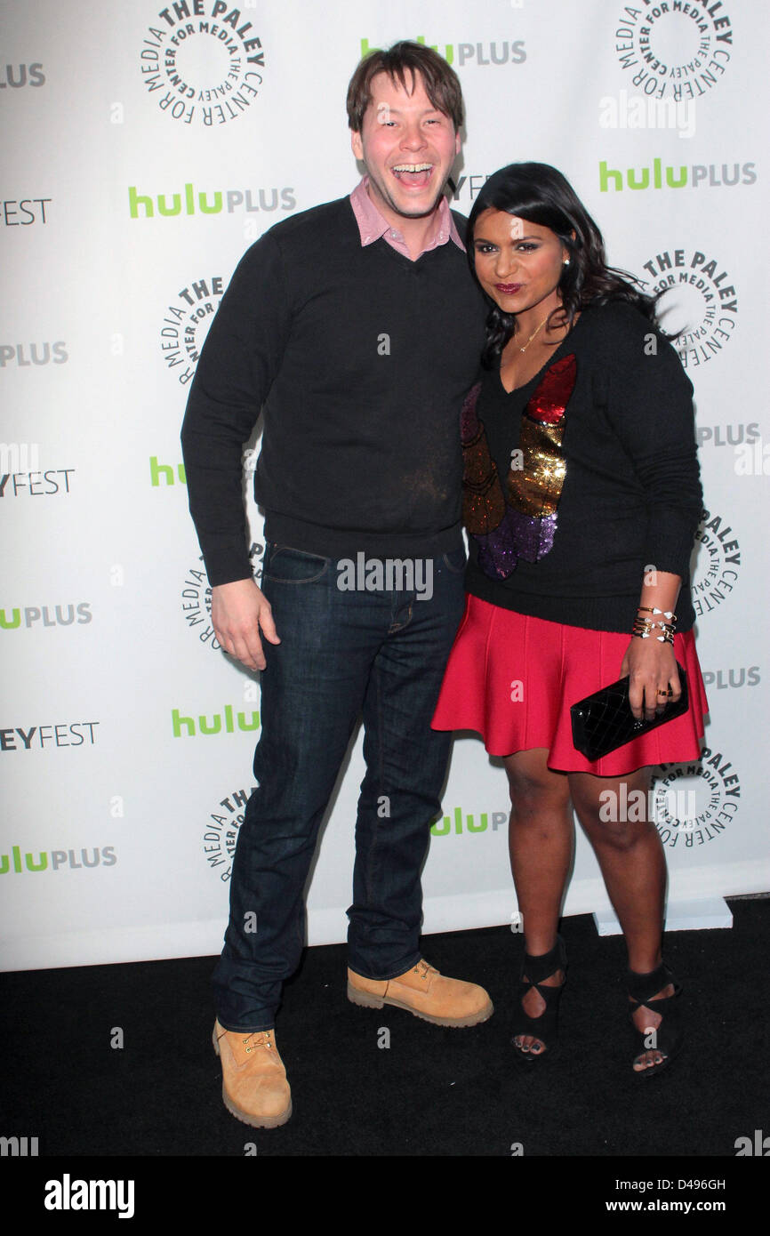 Los Angeles, California, USA. 8th March 2013. Ed Weeks, Mindy Project ...