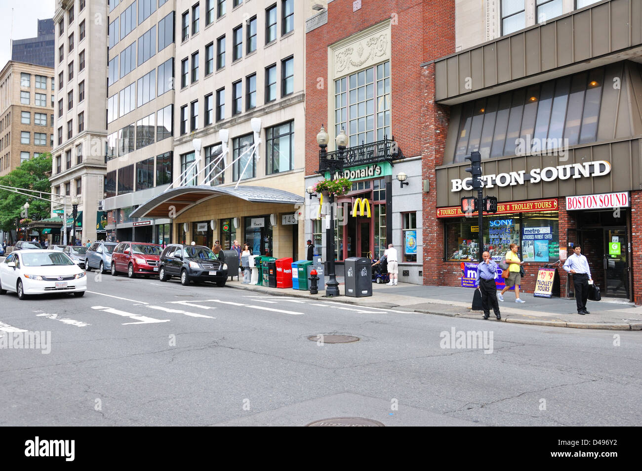 Centre street boston hi-res stock photography and images - Alamy