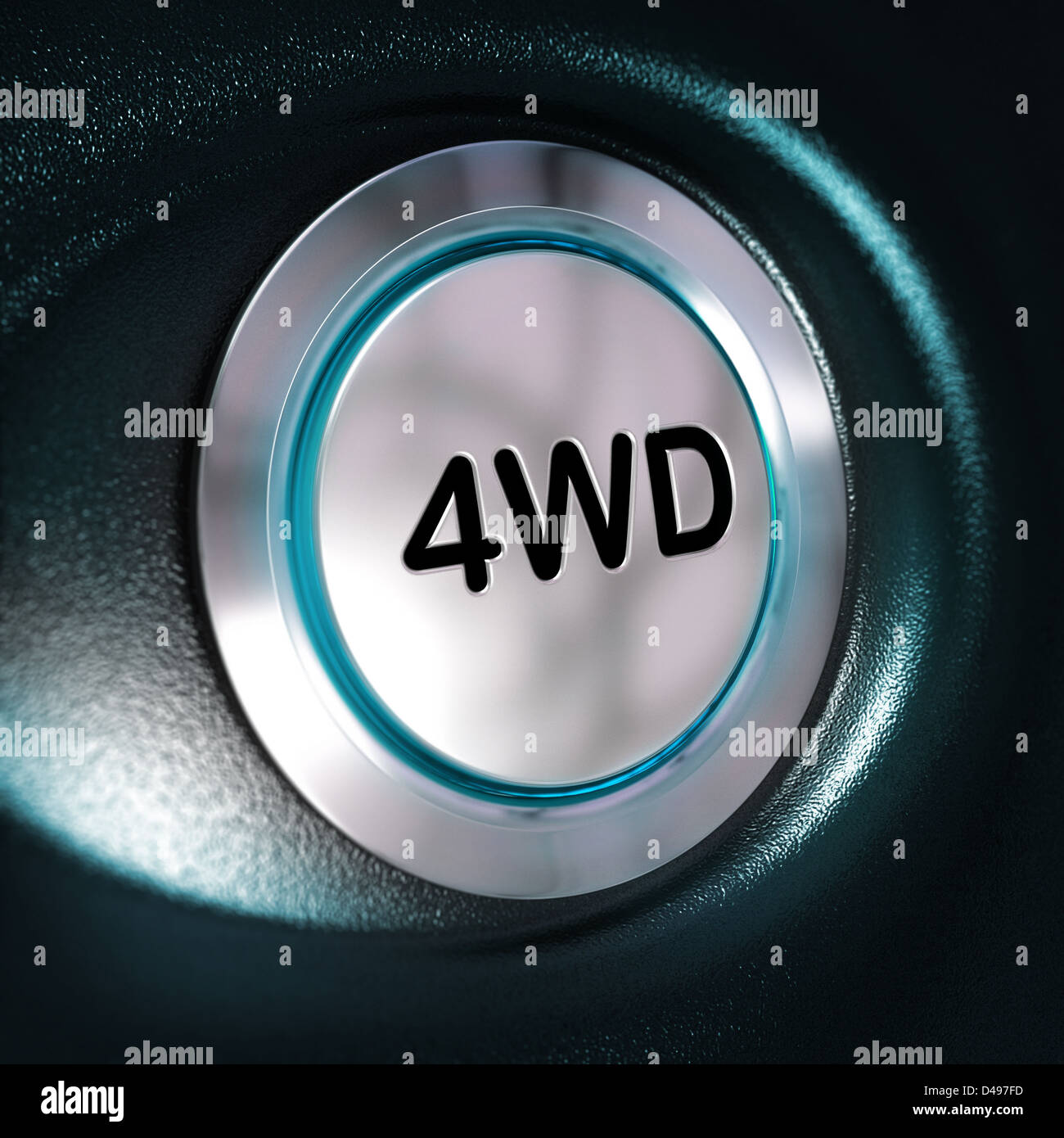4wd button switch hi-res stock photography and images - Alamy