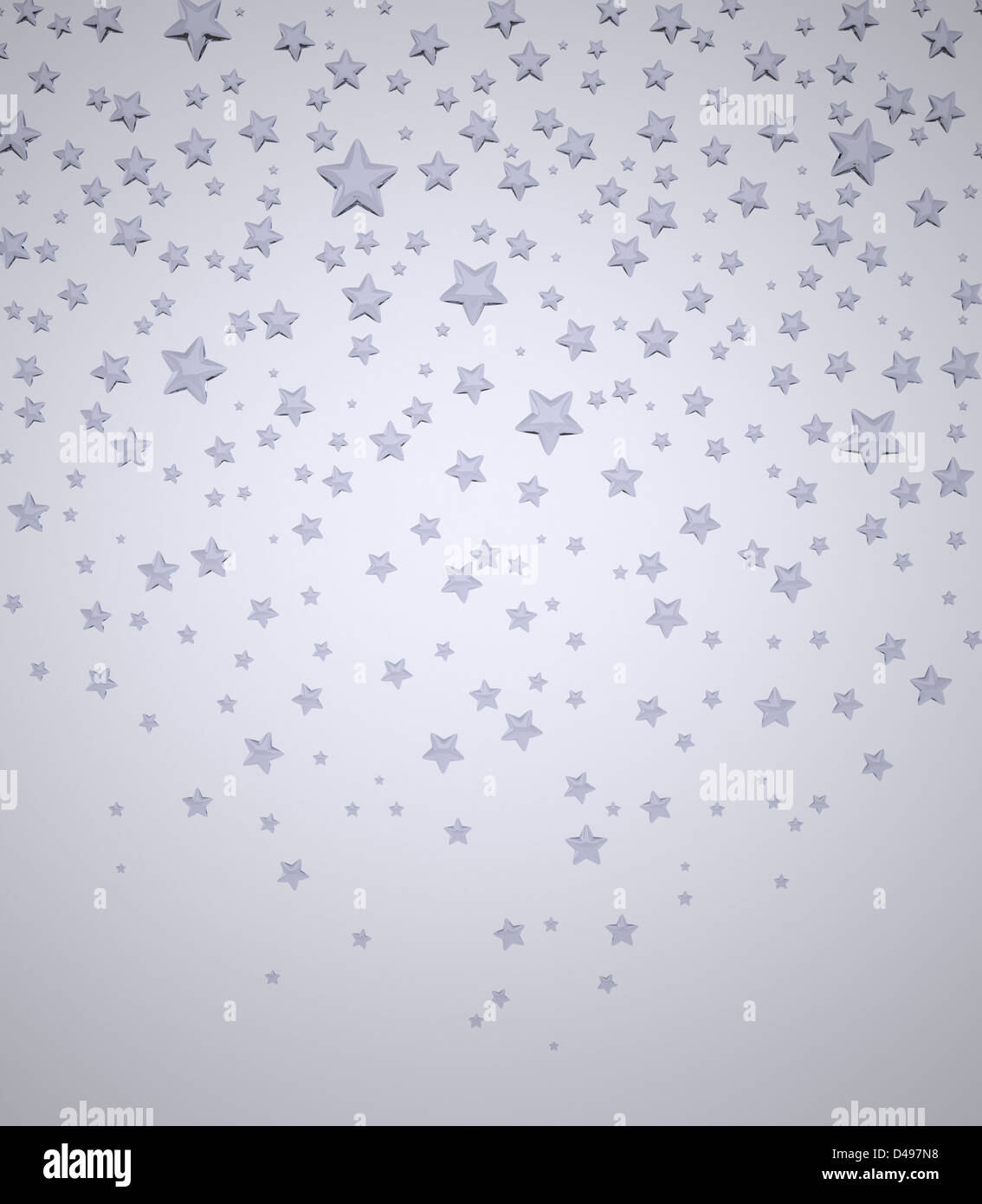 The Three-dimensional Stars on a White background Stock Photo - Alamy