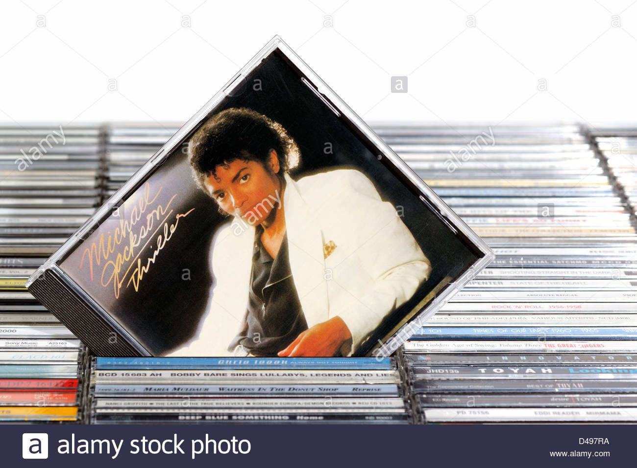 Michael Jackson Thriller Album Art High Resolution Stock Photography ...