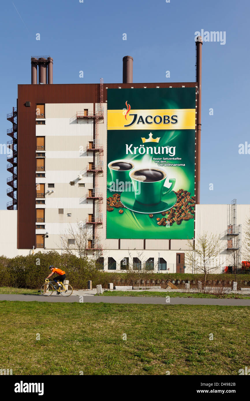 Berlin, Germany, outdoor advertising for Jacobs coronation at the Kraft ...