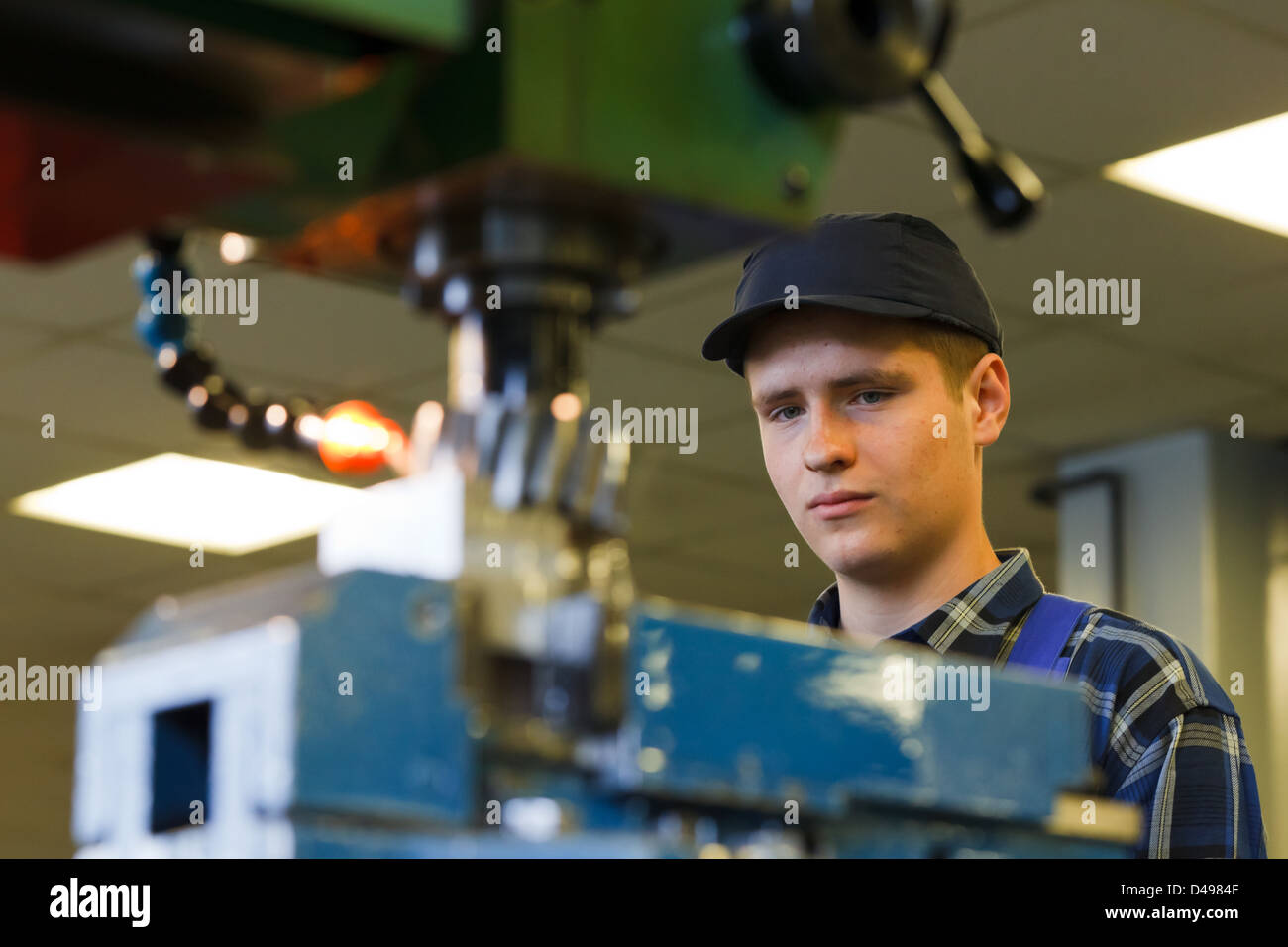 Berlin, Germany, industrial mechanic apprentice training center in the SNB Stock Photo - Alamy