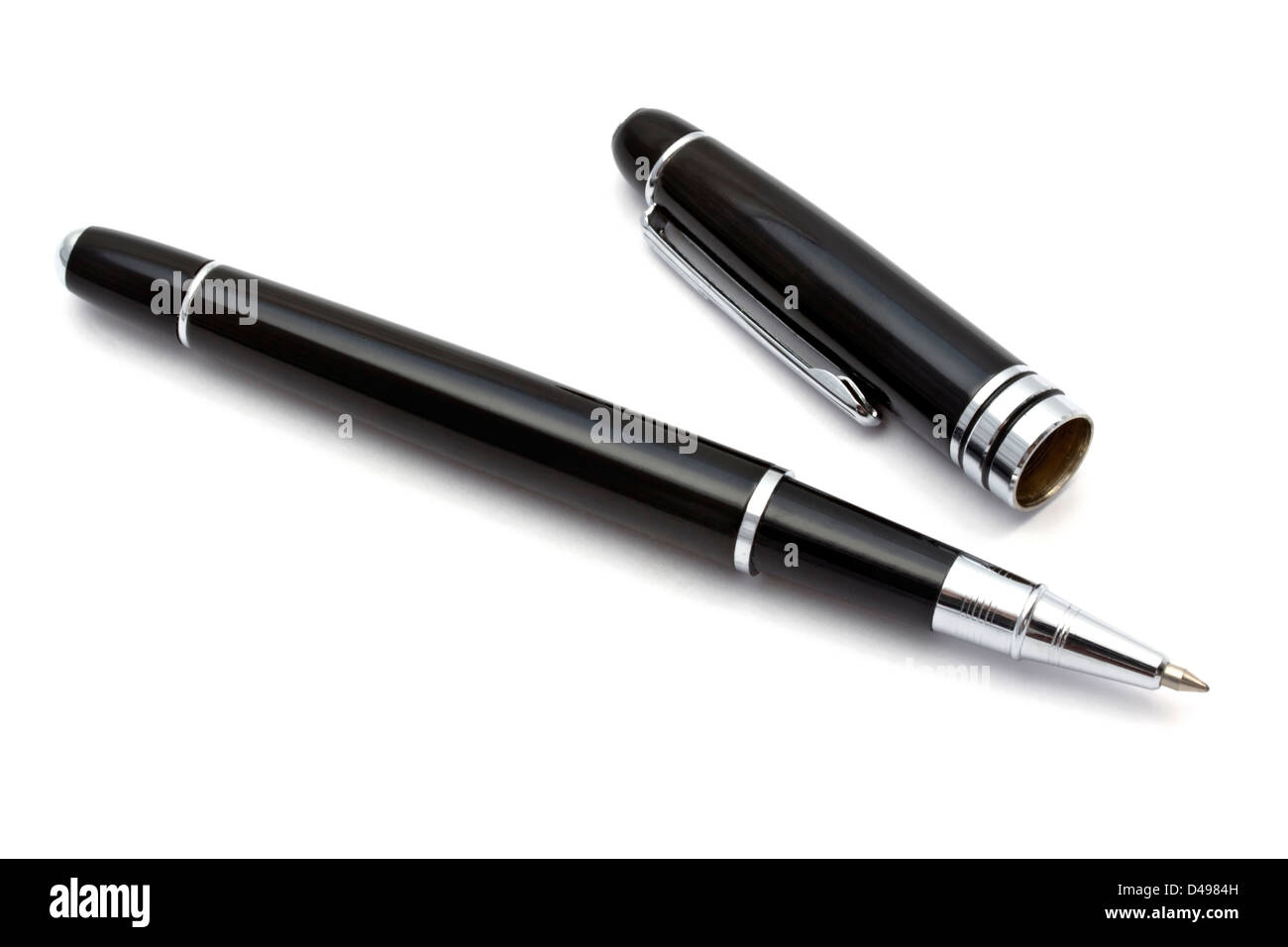 Ballpoint pen isolated on white background Stock Photo - Alamy