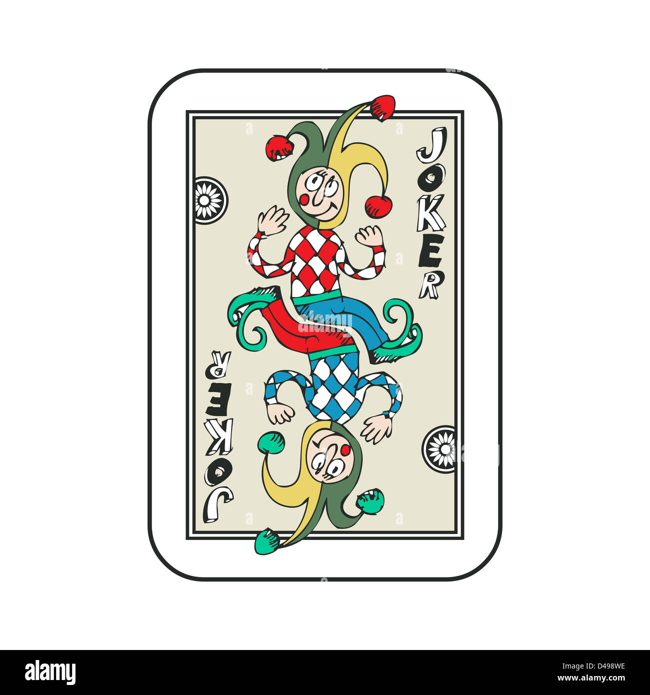 Hand drawn deck cards Cut Out Stock Images & Pictures - Alamy