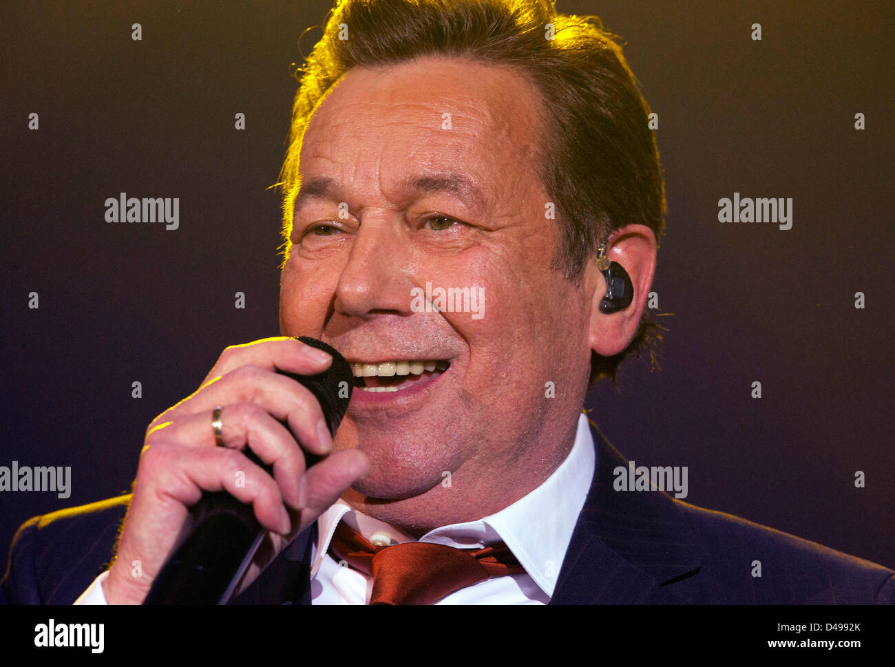 German singer Roland Kaiser performs during his current 'Affaeren ...
