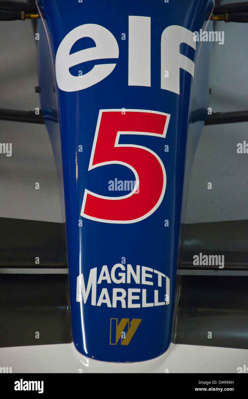 red five 5 Williams FW14B Stock Photo - Alamy