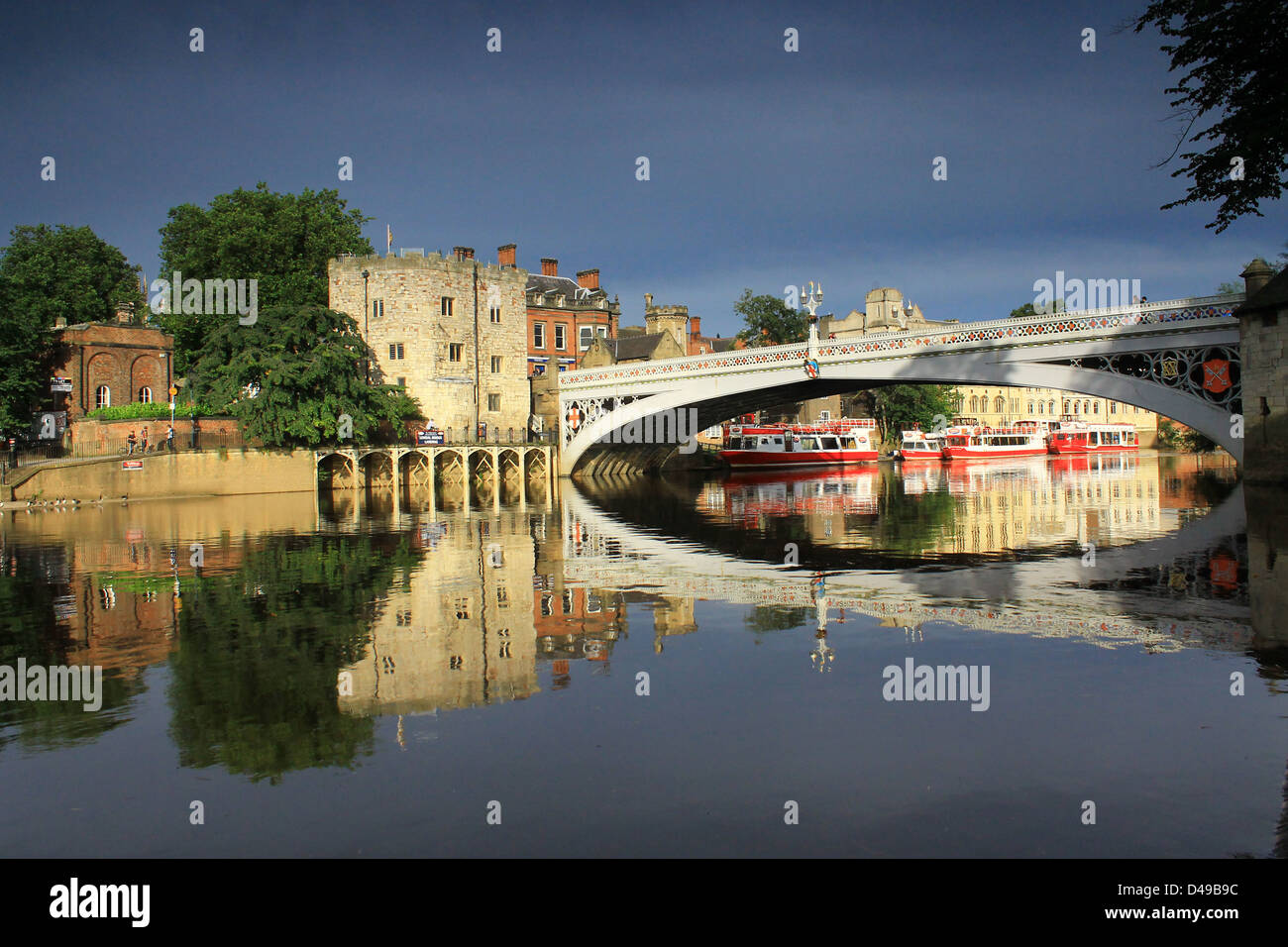 Lendal Bridge at day time in the centre of York England Stock Photo - Alamy