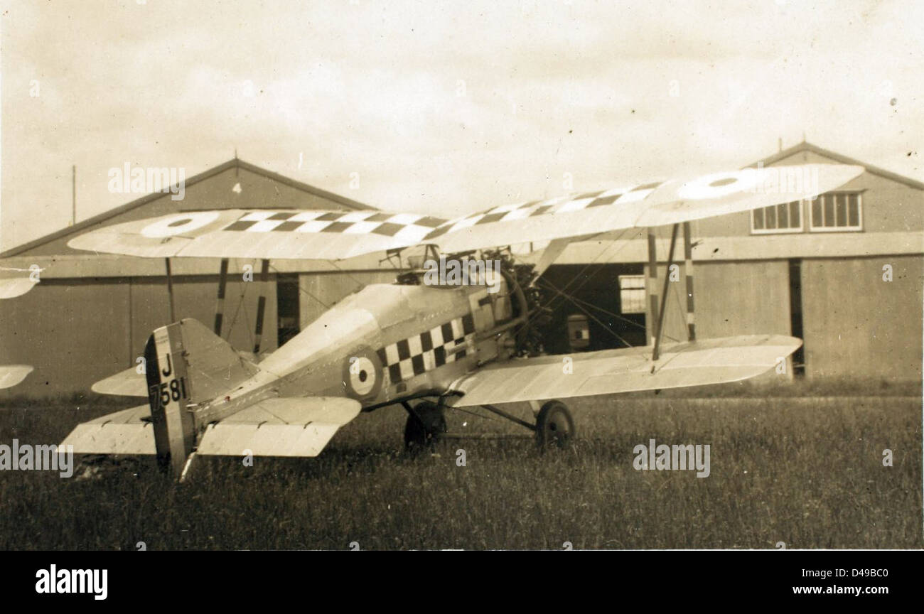 The Gloster Grebe was a British carrier-based biplane fighter used ...