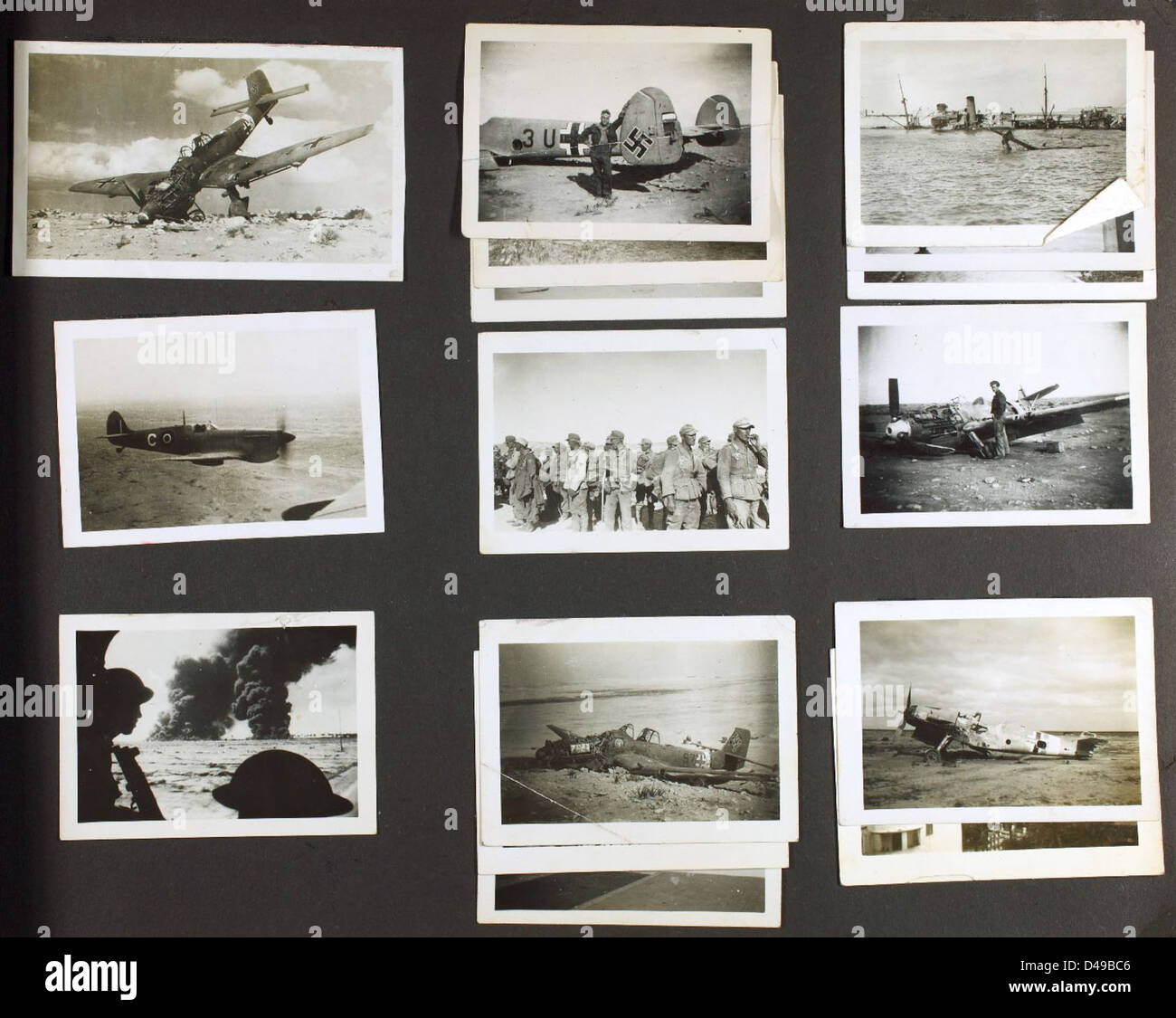 This full-page photograph by Edwin Newman captures scenes related to ...