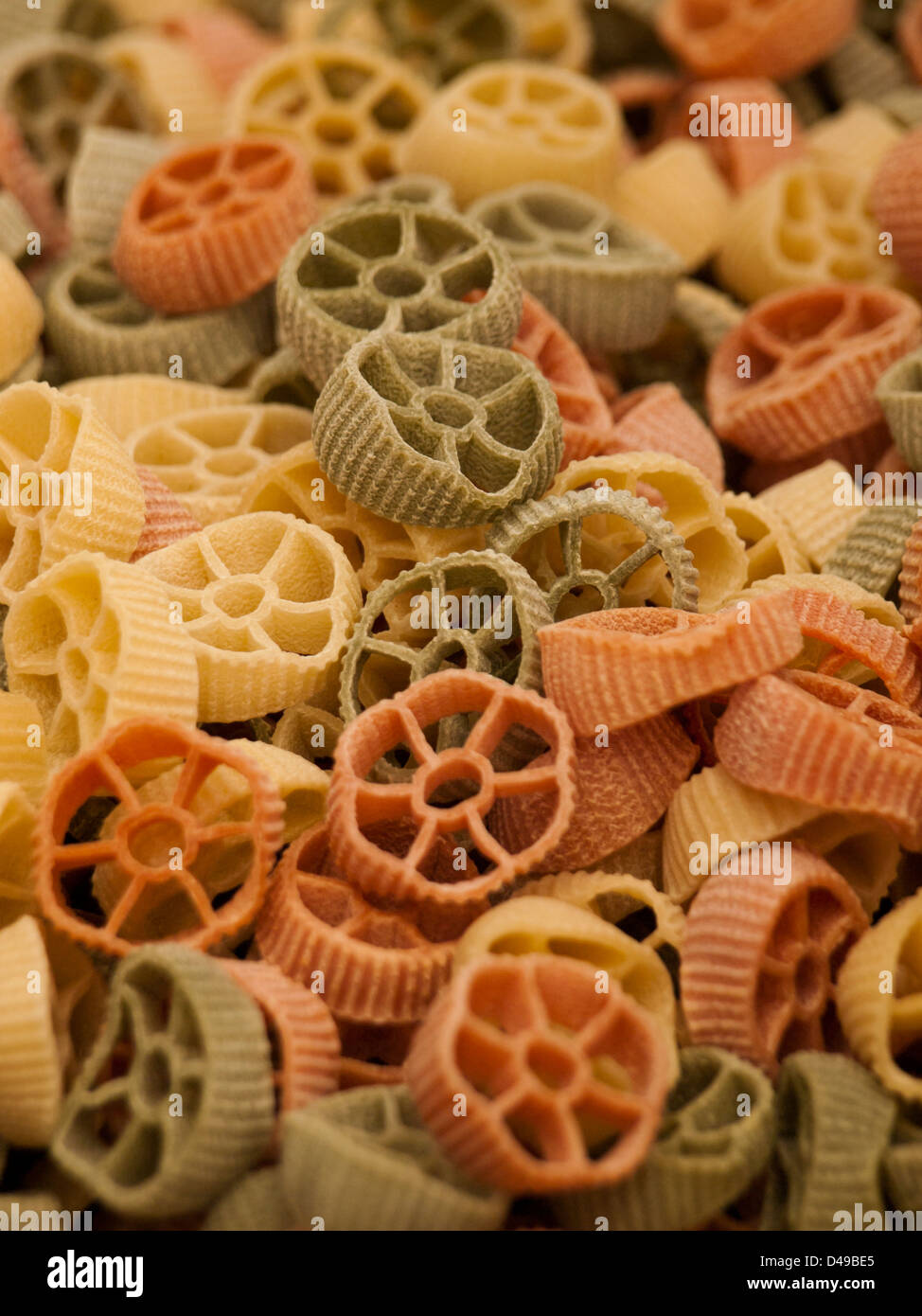 Gourmet pasta at the local farmers market. Farmers markets are a ...