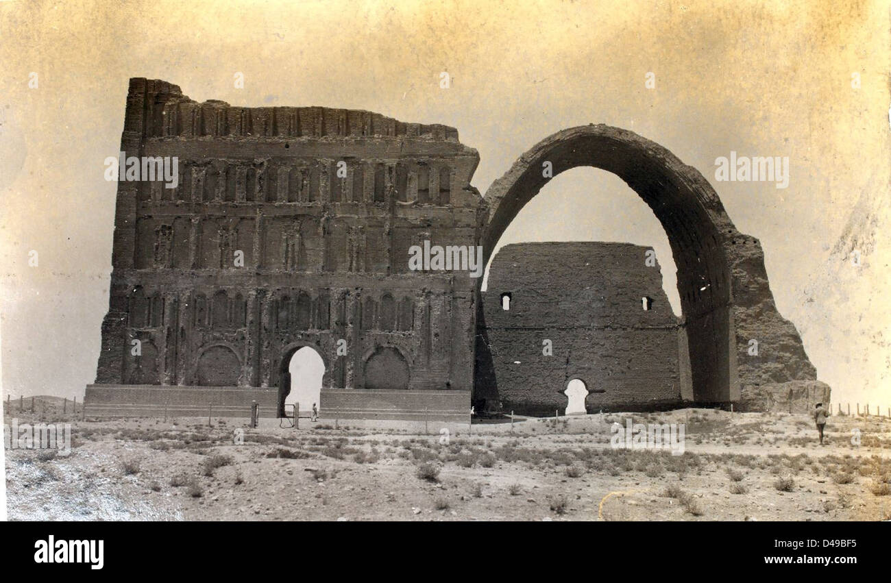 The Ctesiphon Arch, an ancient monument located near Baghdad, Iraq, is ...