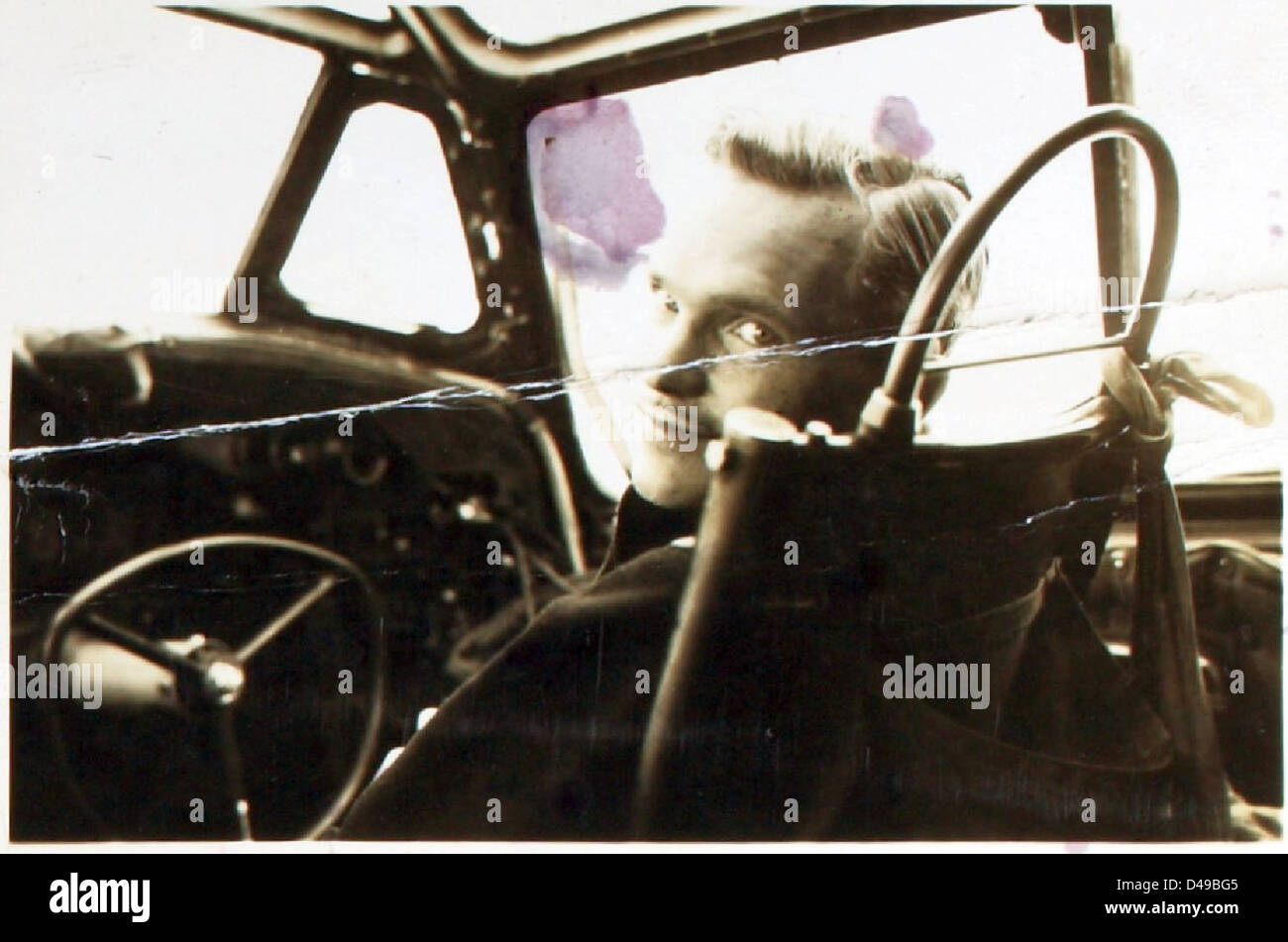 Capt. E.D. Murphy en route Rabat to Cairo - Jan 1945 Stock Photo - Alamy