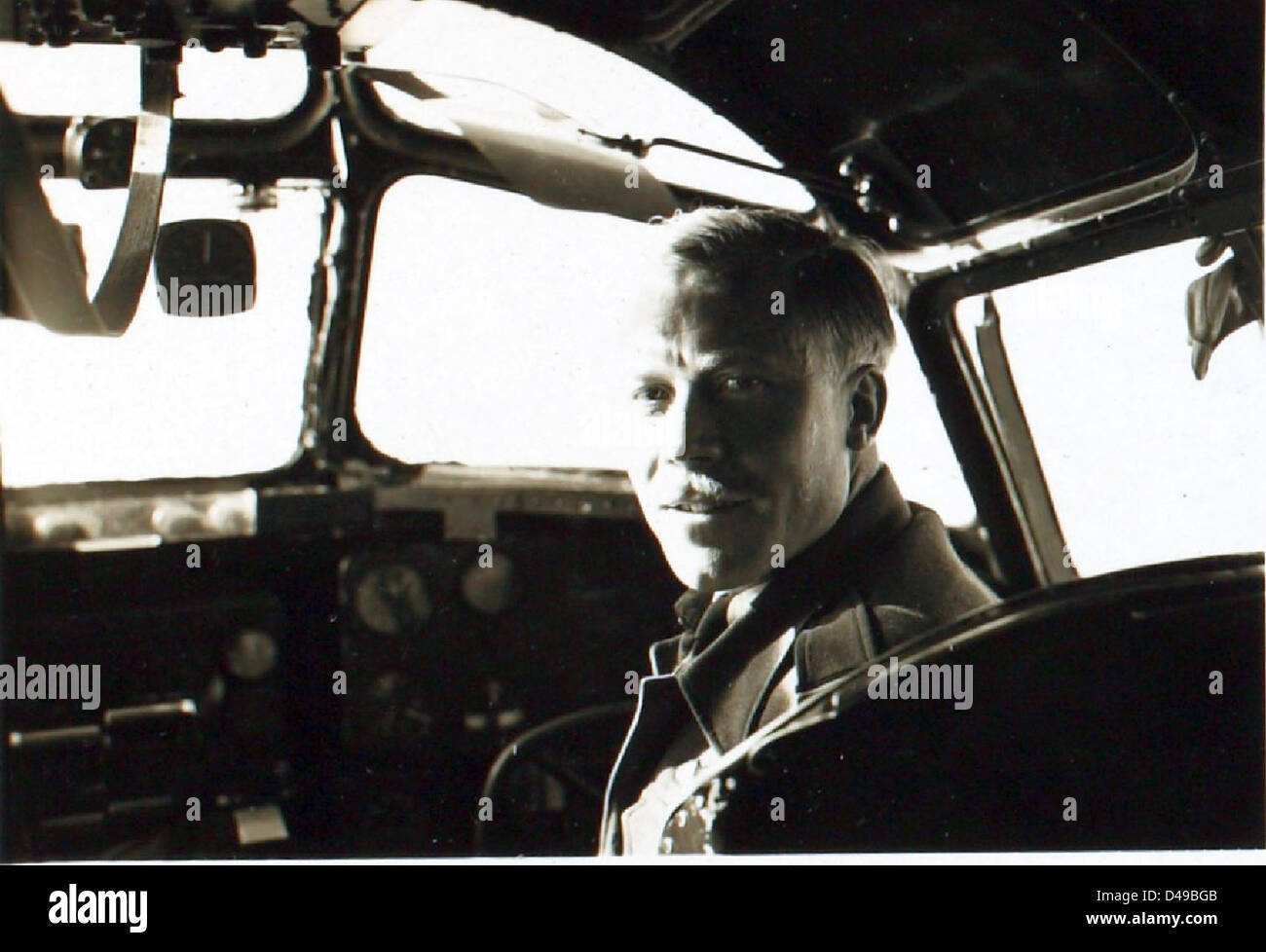 F/O R. Janlo en route Cairo to Montreal - Feb 1945 Stock Photo - Alamy