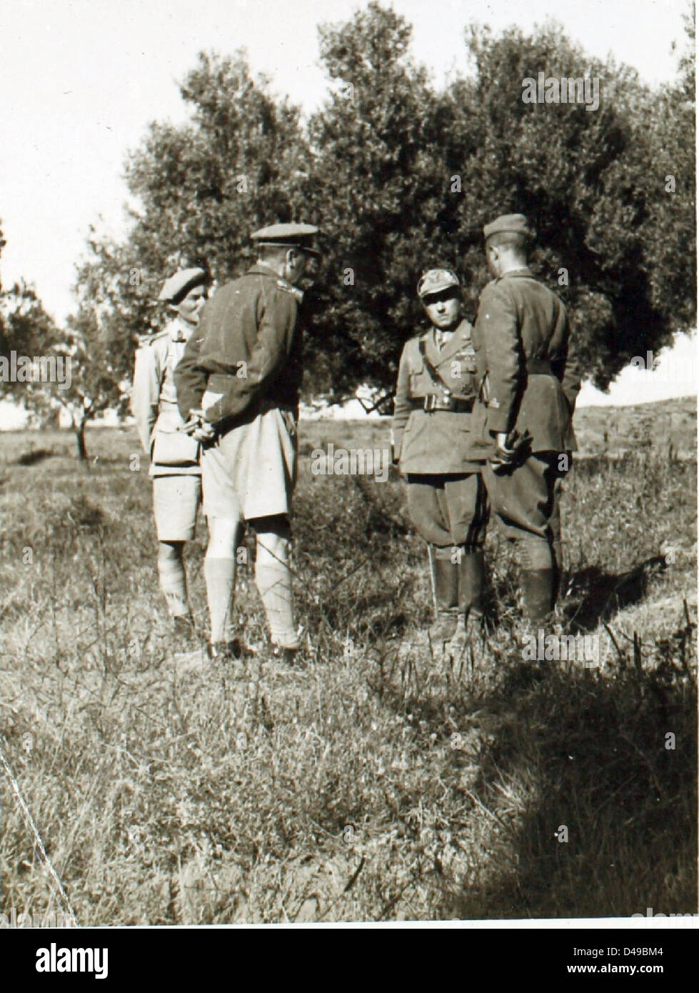 The surrender of Italian General Messe and his First Army in Tunis in ...
